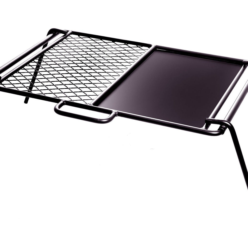 Flat Plate & Grill Large Camp Cooker 650x425x240mm – Marine & Outdoors